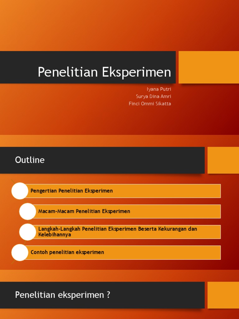 Panduan Lengkap Penelitian Eksperimen | PDF