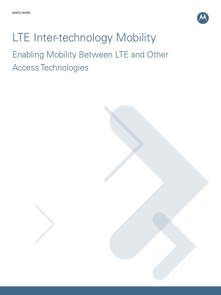LTE Inter Technology Mobility | PDF | Lte (Telecommunication) | Ip ...