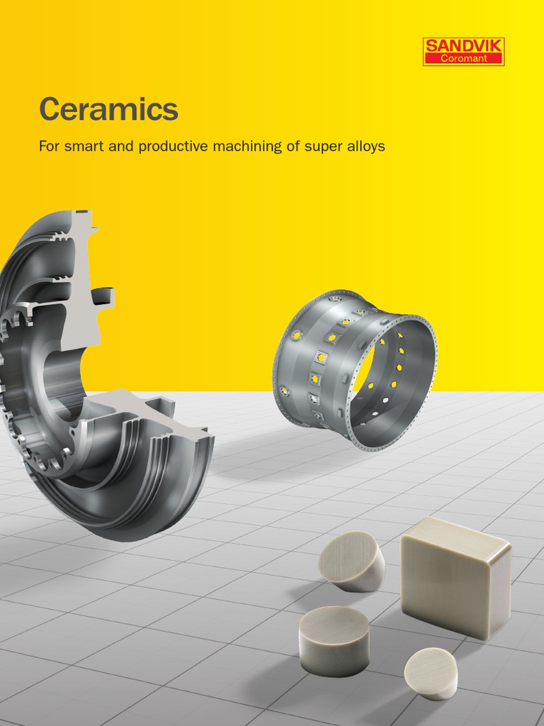 Sandvik Ceramic Catalogue | PDF | Zirconium Dioxide | Ceramics