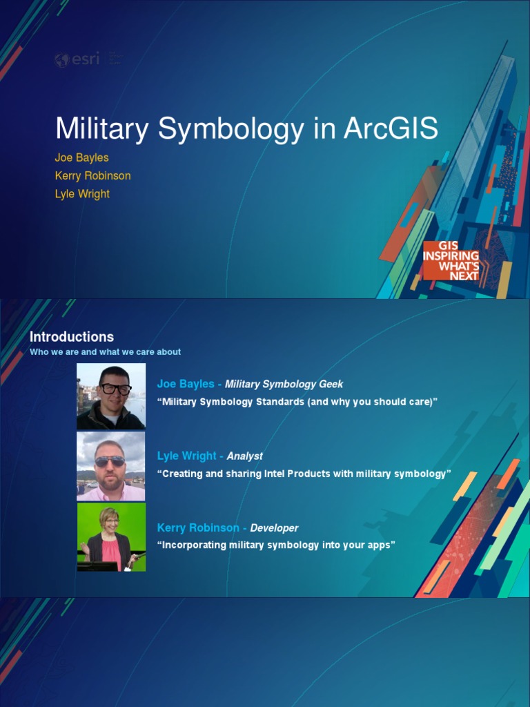 ESRI Military Symbology | PDF | Arc Gis | Application Software