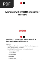 Module 1 - OSH and The BOSH Framework | PDF | Occupational Safety And ...