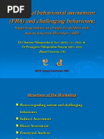 (FAST) Functional Analysis Screening Tool | PDF | Behavior | Attention