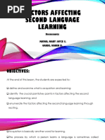 Causative Variables in Language Acquisition | PDF | Second Language ...