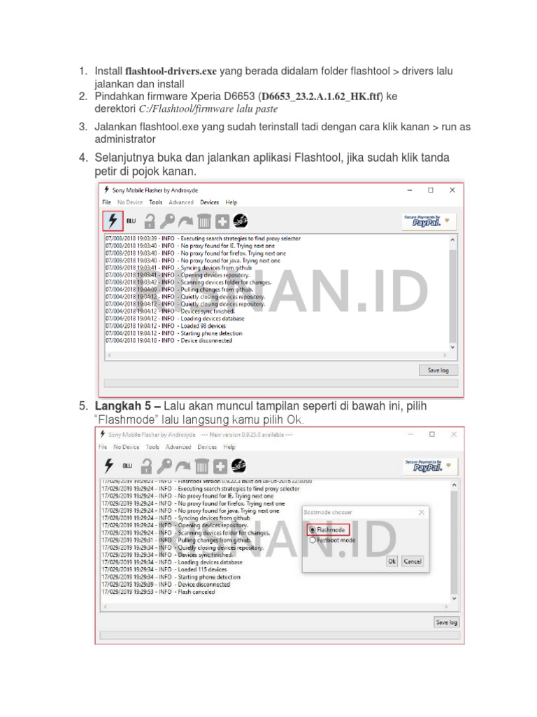 Tutorial Flashing | PDF