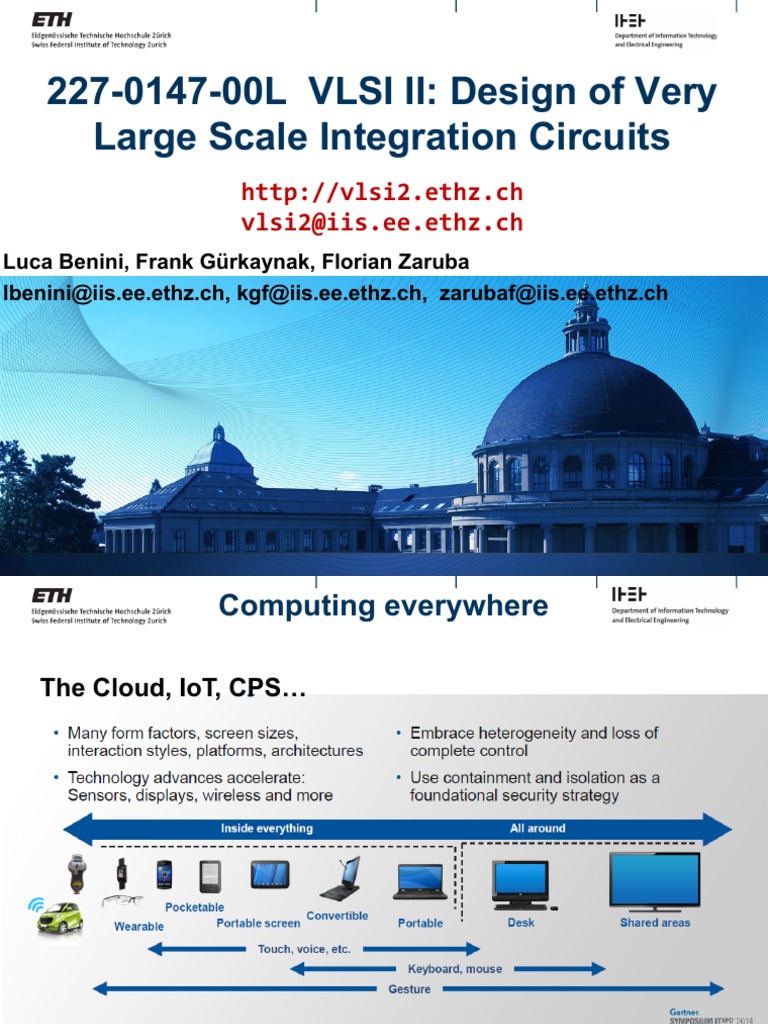 Design of Very Large Scale Integration Circuits | PDF | Field ...