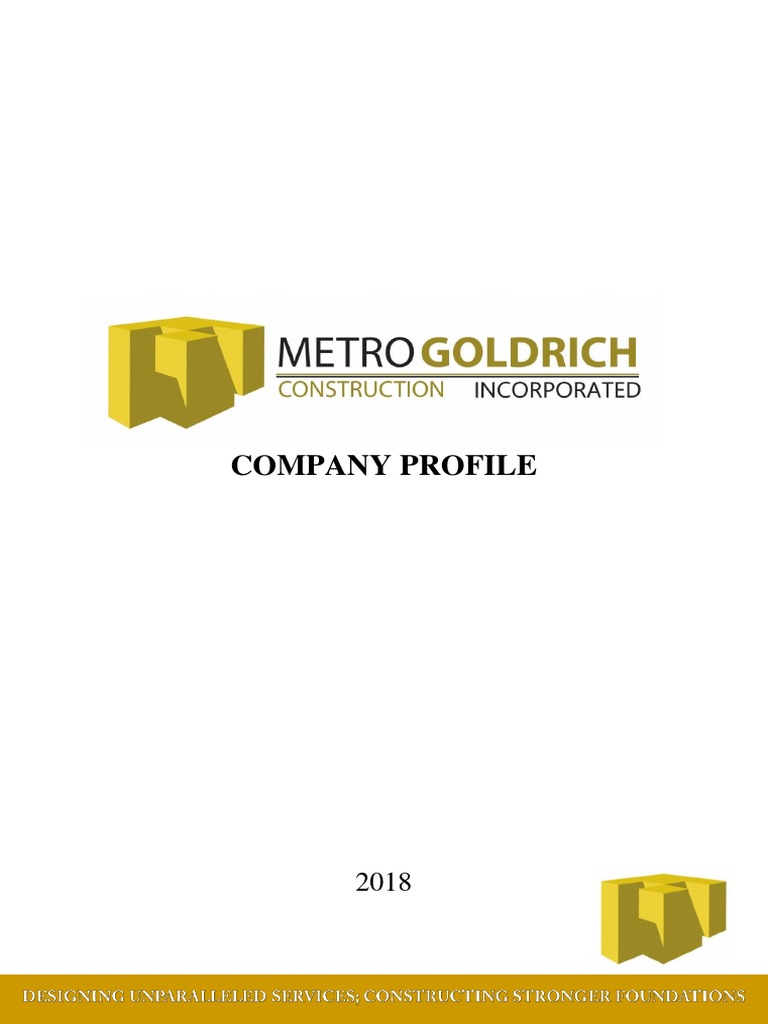 Company Profile Metro Goldrich | PDF | Makati | Economic Sectors