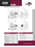 Escavadeira CAT 6050 - 6050 - FS | PDF | Horsepower | Electric Motor