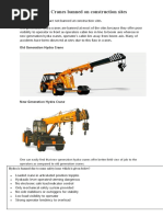 ACE FX230 Load Chart and Specification | PDF