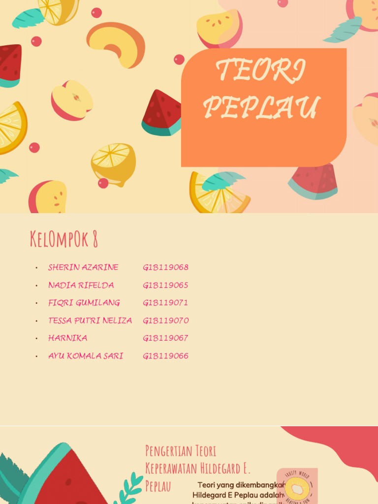 Teori Keperawatan Peplau: Fase Interpersonal | PDF | Karier ...