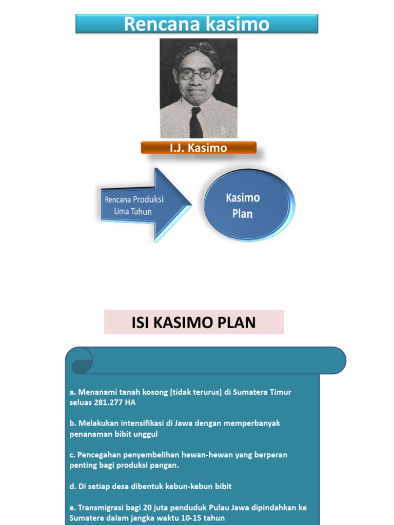 Rencana Kasimo | PDF
