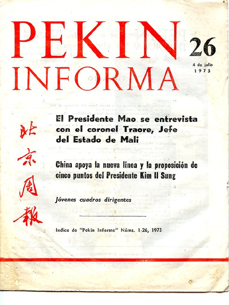 Pekín Informa PDF | PDF