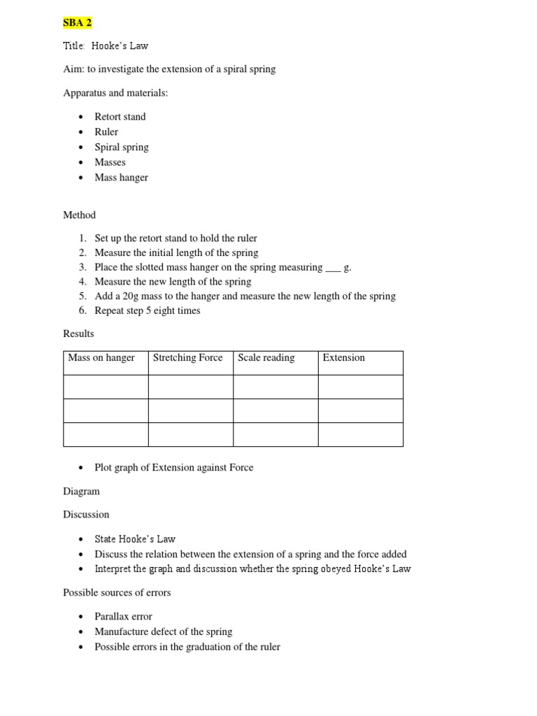 SBA 2 Modified | PDF | Force | Mass