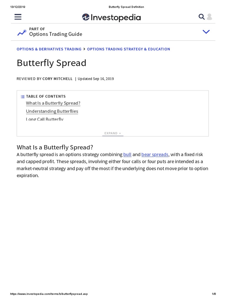 An In-Depth Guide to Butterfly Option Spread Strategies: Types, Payoffs ...