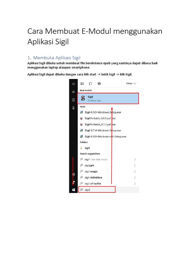 Tutorial Sigil | PDF