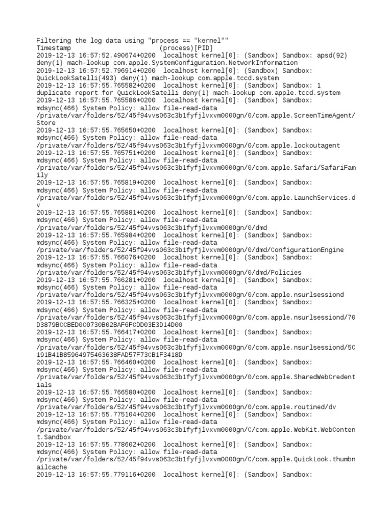 Kernel Log Stream | PDF | Office Equipment | Areas Of Computer Science