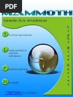 Saxon Math 5-4 Worksheets | PDF | Mathematics | Polytopes