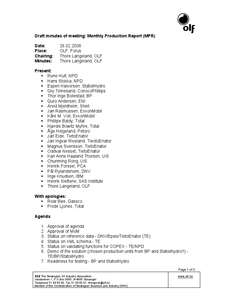 Monthly Production Report | PDF | Xml Schema | Data Serialization Formats