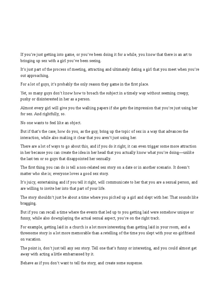 Sex Topic Pdf