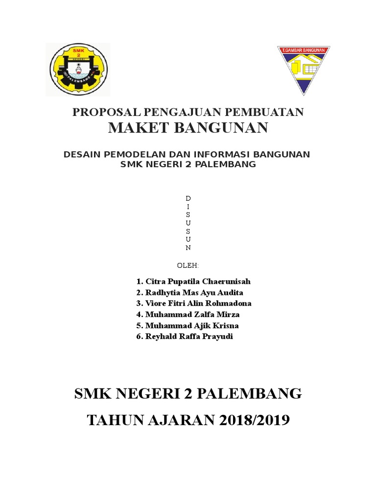 Proposal Pengajuan Pembuatan Maket | PDF