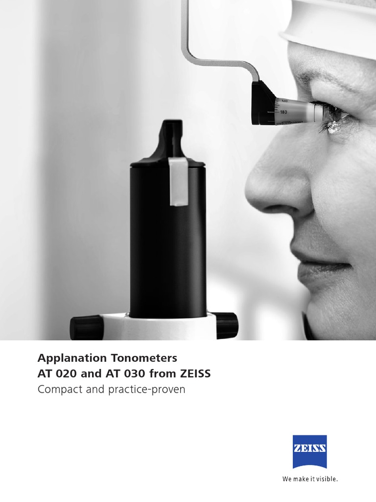 Applanation Tonometer Datasheet English | PDF | Equipment | Nature