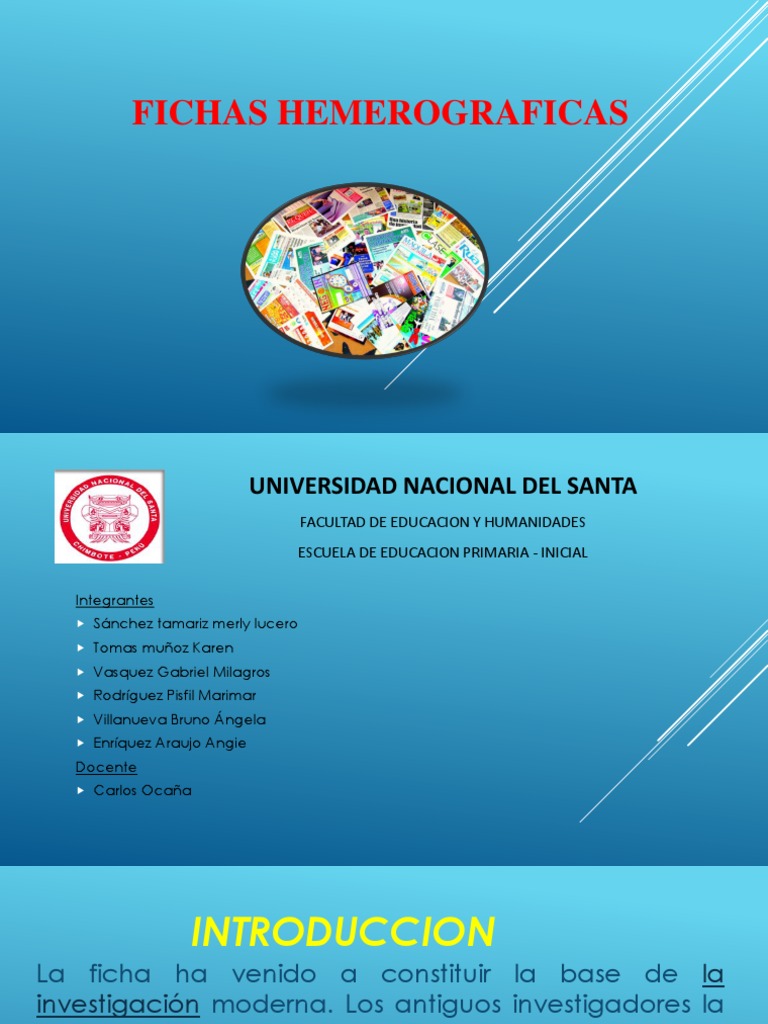 Ficha Hemerografica Metodologia | PDF | Estudios de idiomas extranjeros