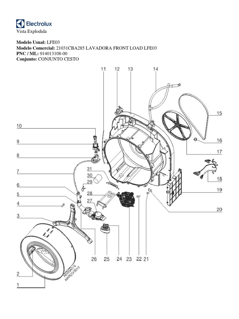 Vista Explodida Externa PDF | PDF