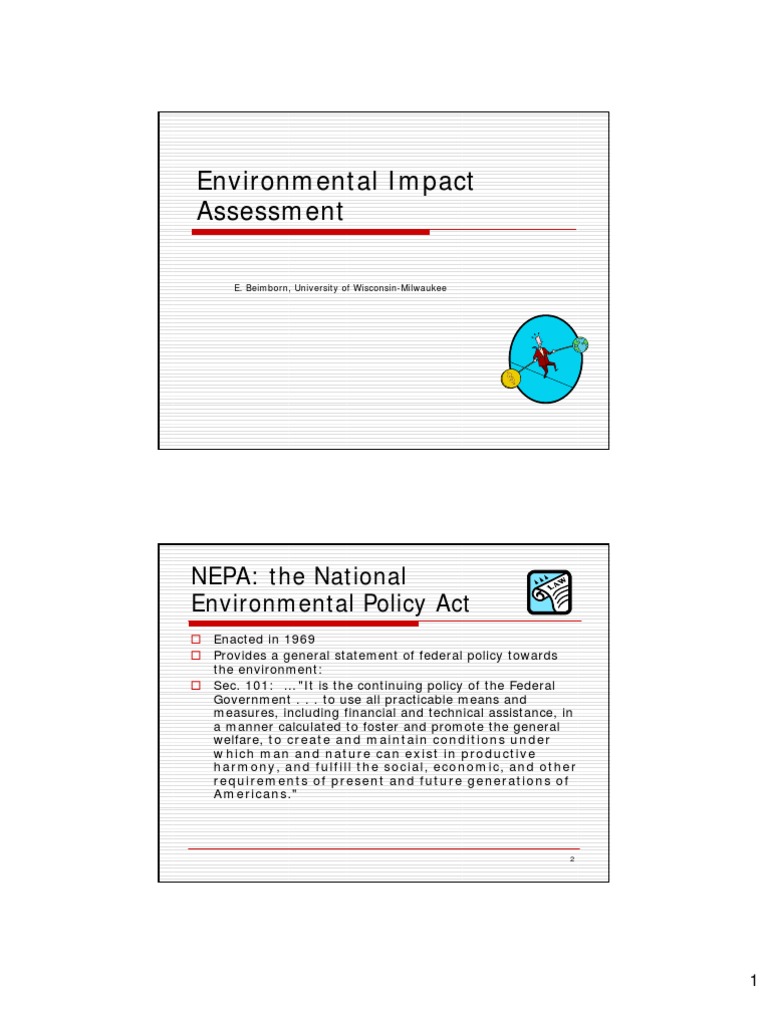 NEPA Environmental Impact Assessment Guide | PDF | National ...