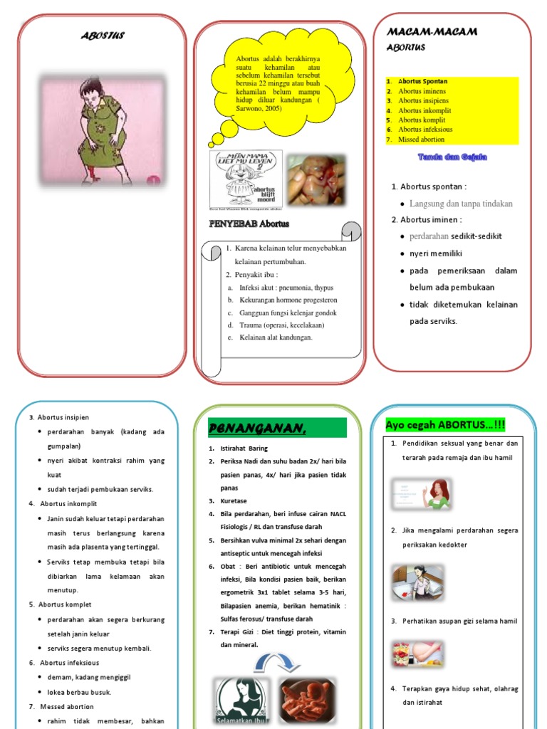 Leaflet Abortus | PDF