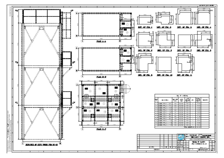 GMV-2912-086 - R0 (Fab Detail of HGTU Tower Grating 150BC02) PDF | PDF