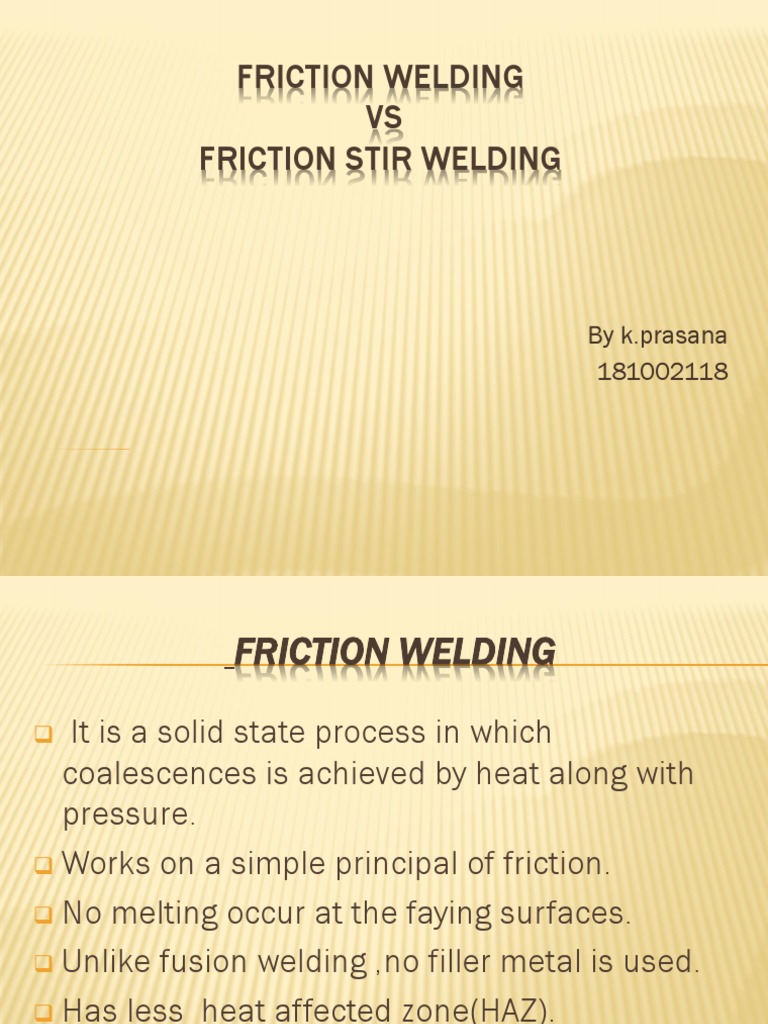 FW and FSW | PDF | Welding | Construction