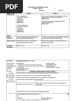 Math 6 Week 8 Q4 DLP | PDF | Probability | Mathematics