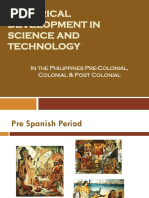 Science and Technology in Pre Colonial Period in The Philippines ...