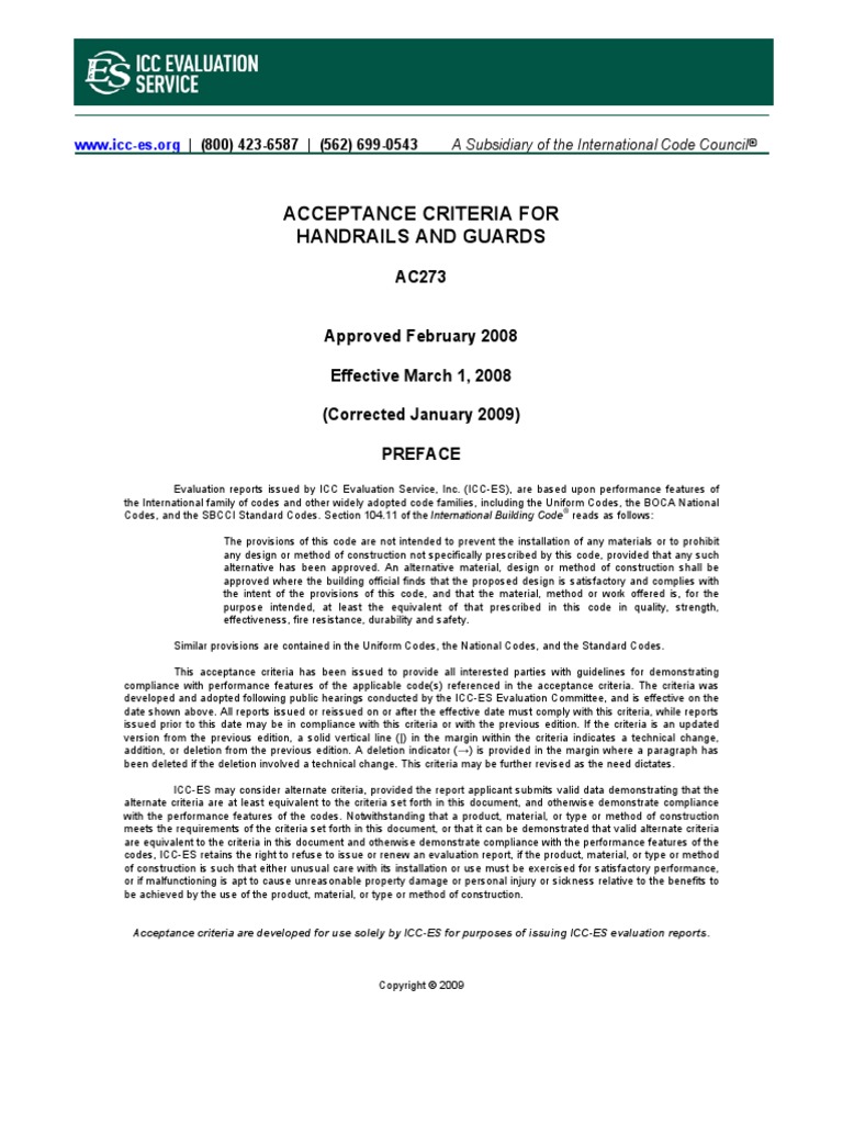 Handrail Deflection | PDF | Stairs