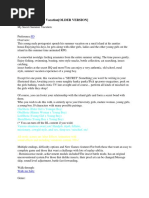 Crystal Springs Odyssey Update V0.1.5 | PDF | Software | Computing