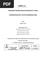 Contoh Dokumen SRS Lengkap | PDF