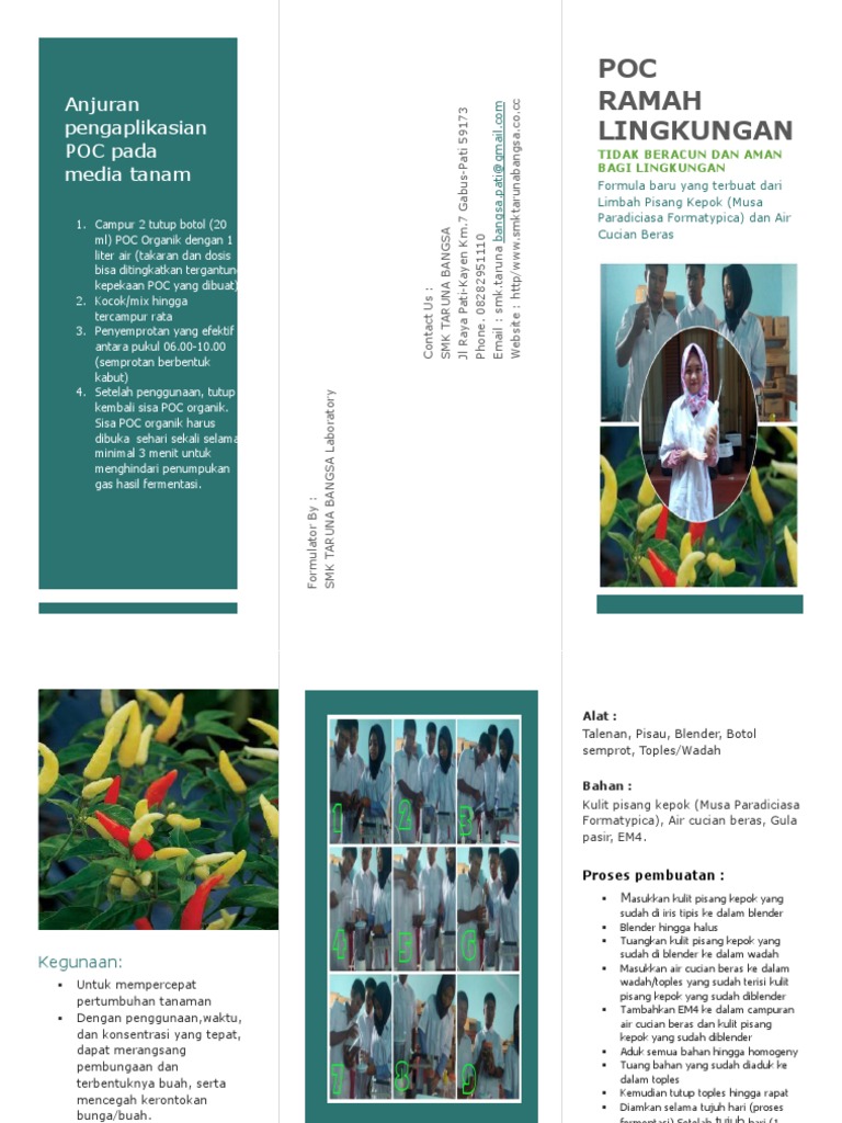 Brosur Pertanian | PDF