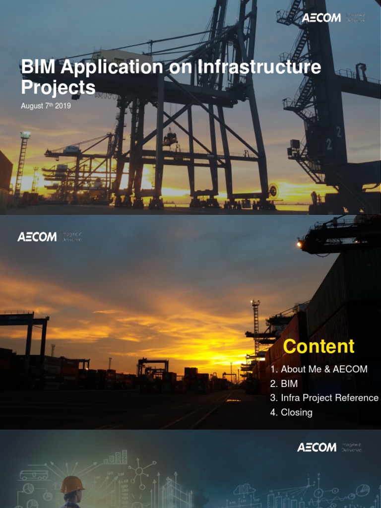 AECOM-BIM Application On Infrastructure Projects | Download Free PDF ...
