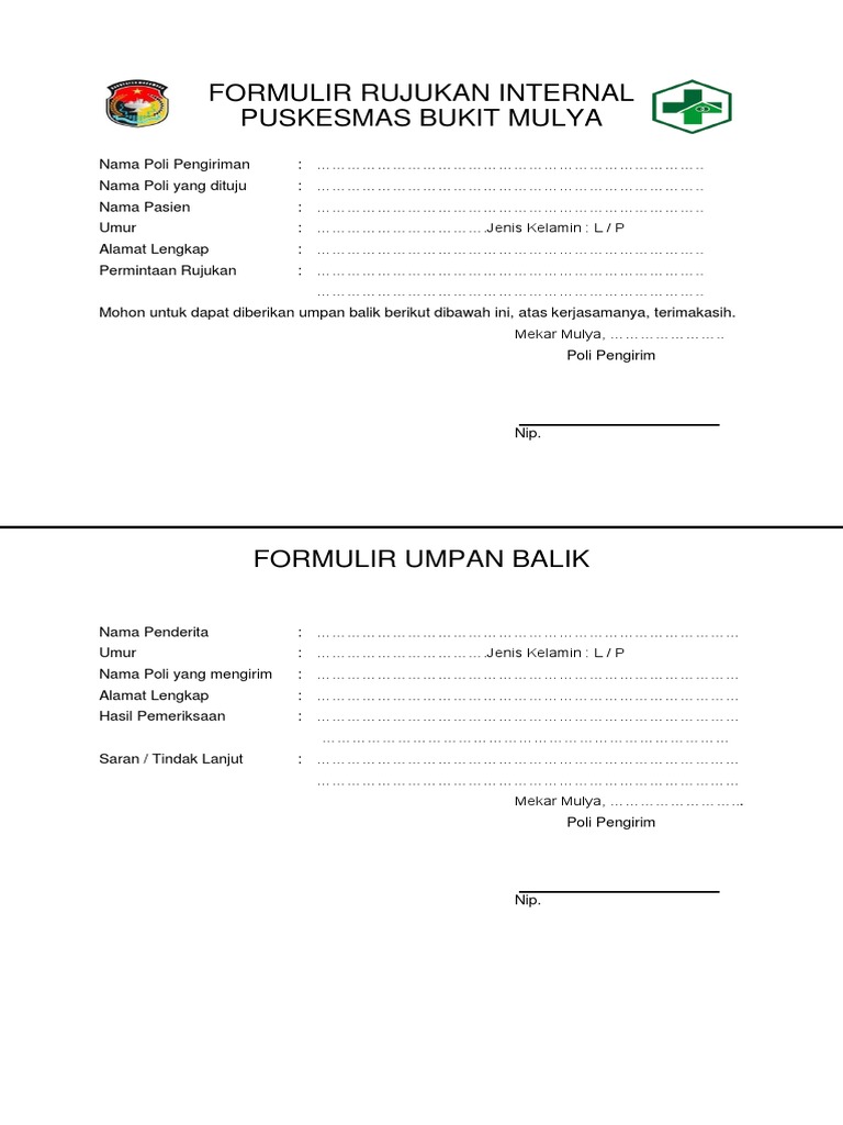 Rujukan Internal | PDF