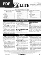 GURPS - 4th Edition - Basic Set - Characters | PDF | Leisure | Sports