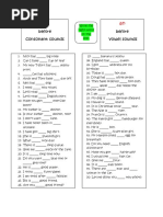 Basic English Worksheet - A and An | PDF