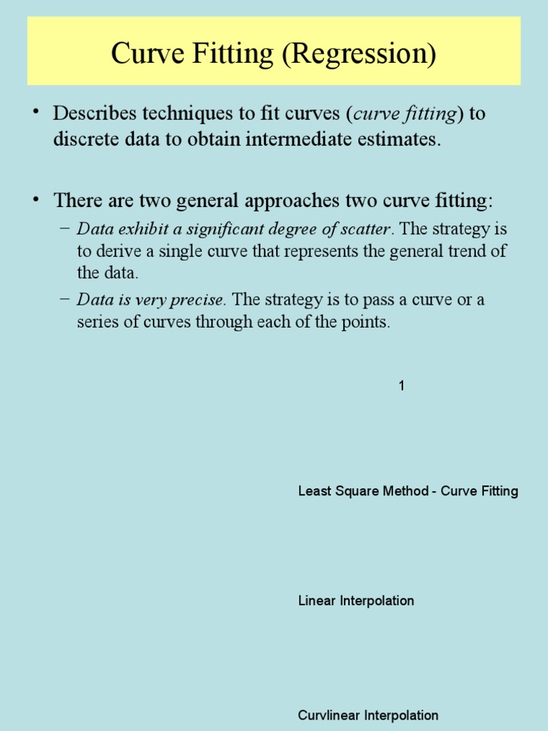 1-7 Least-Square Regression | PDF | Errors And Residuals | Least Squares