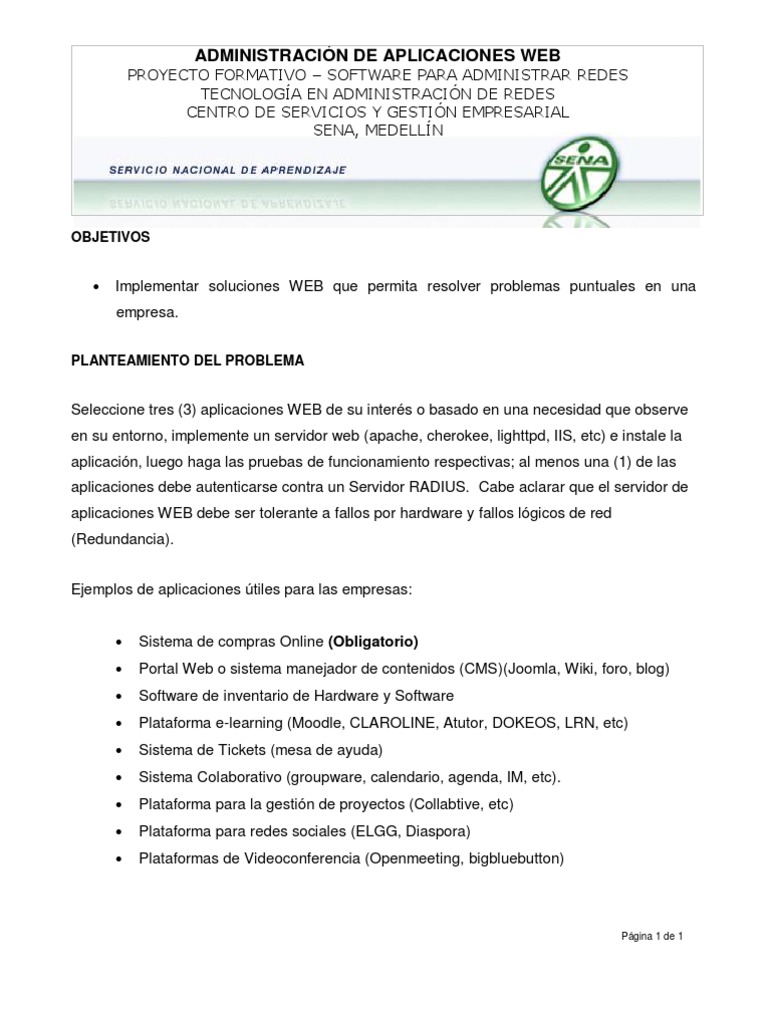 PROYECTO 1 - APLICACIONES WEB-v1.1 | PDF | Aplicación web | Red mundial