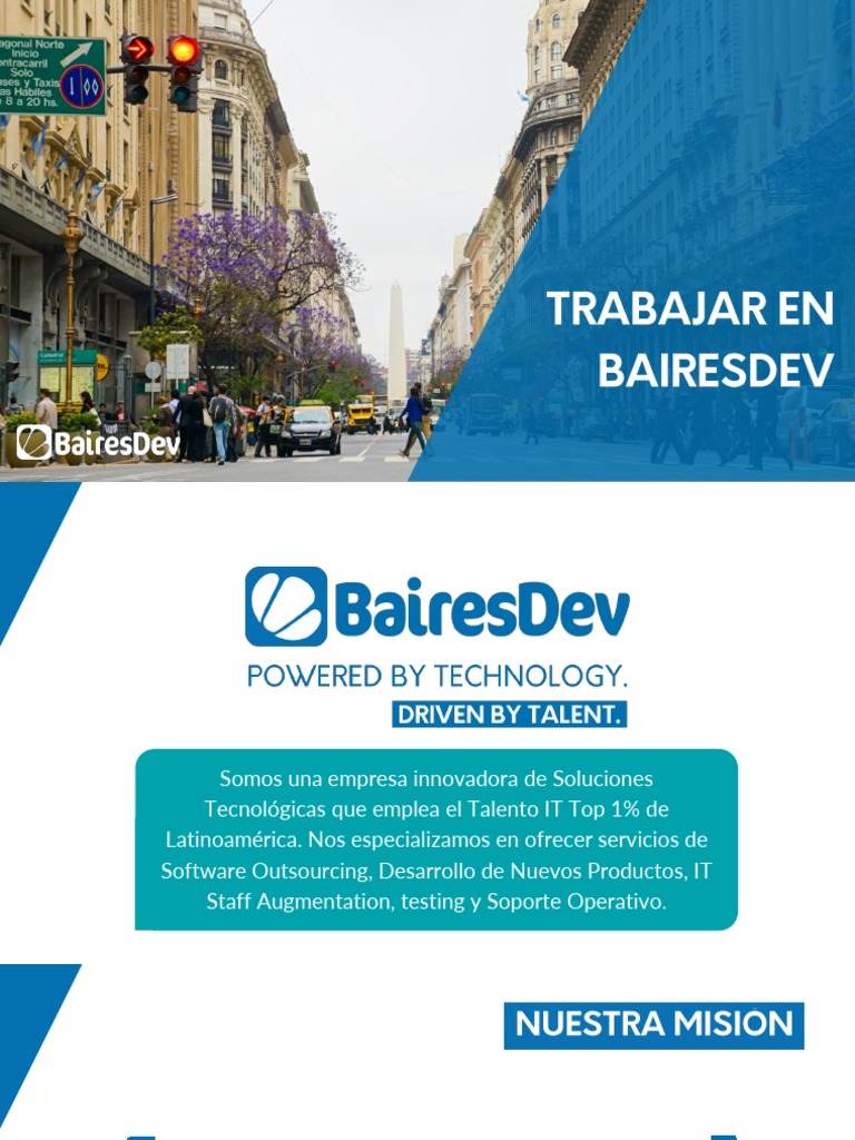 Working at BairesDev ARG - Spanish | PDF | Outsourcing | Software