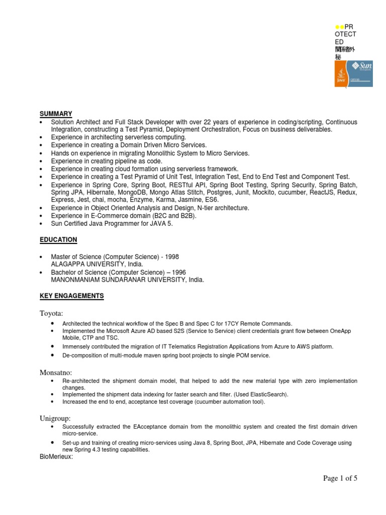 GaneshKumar Resume Summary | PDF | Java Server Pages | Java (Programming Language)