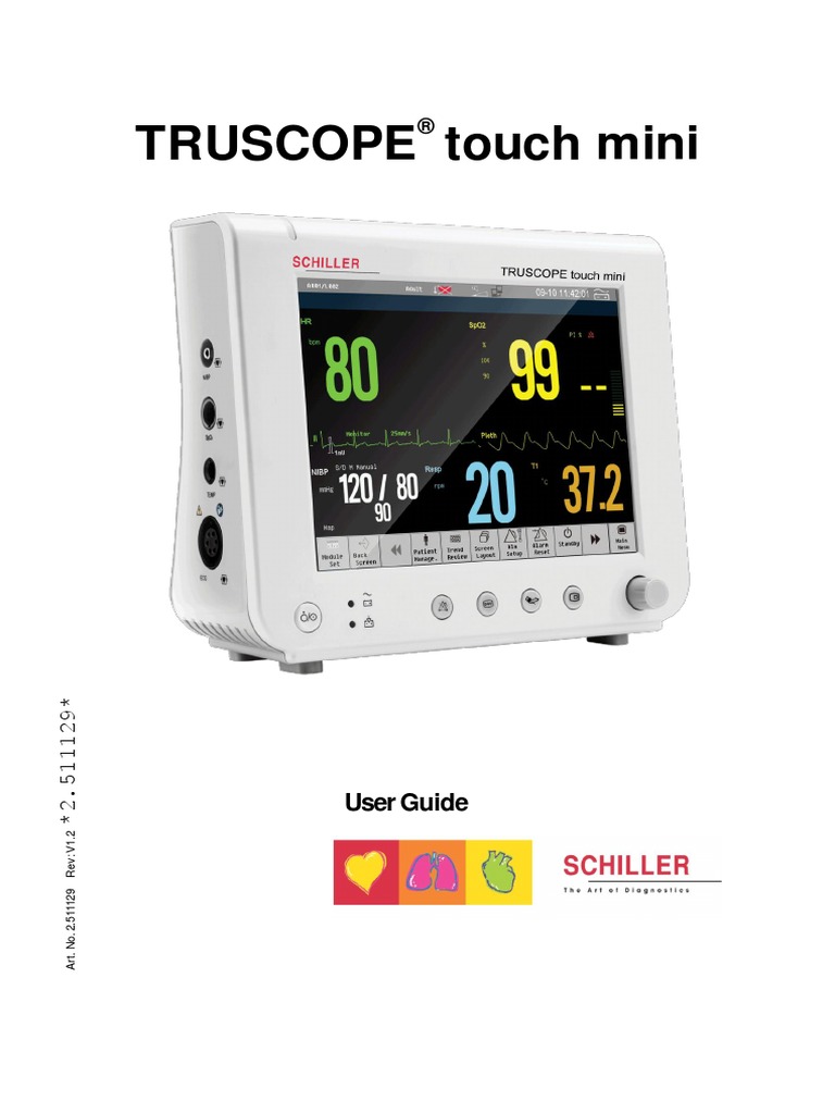 Truscope Touch Mini | PDF | Blood Pressure | Electrical Connector