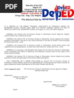 Resolution Sample Deped | PDF | Philippines