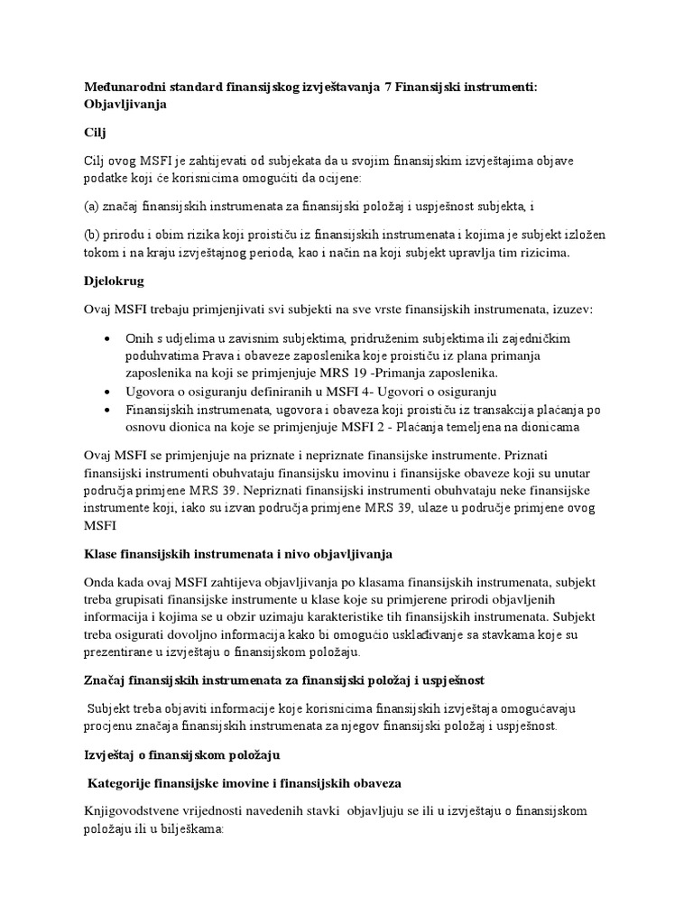 Msfi 7 | PDF