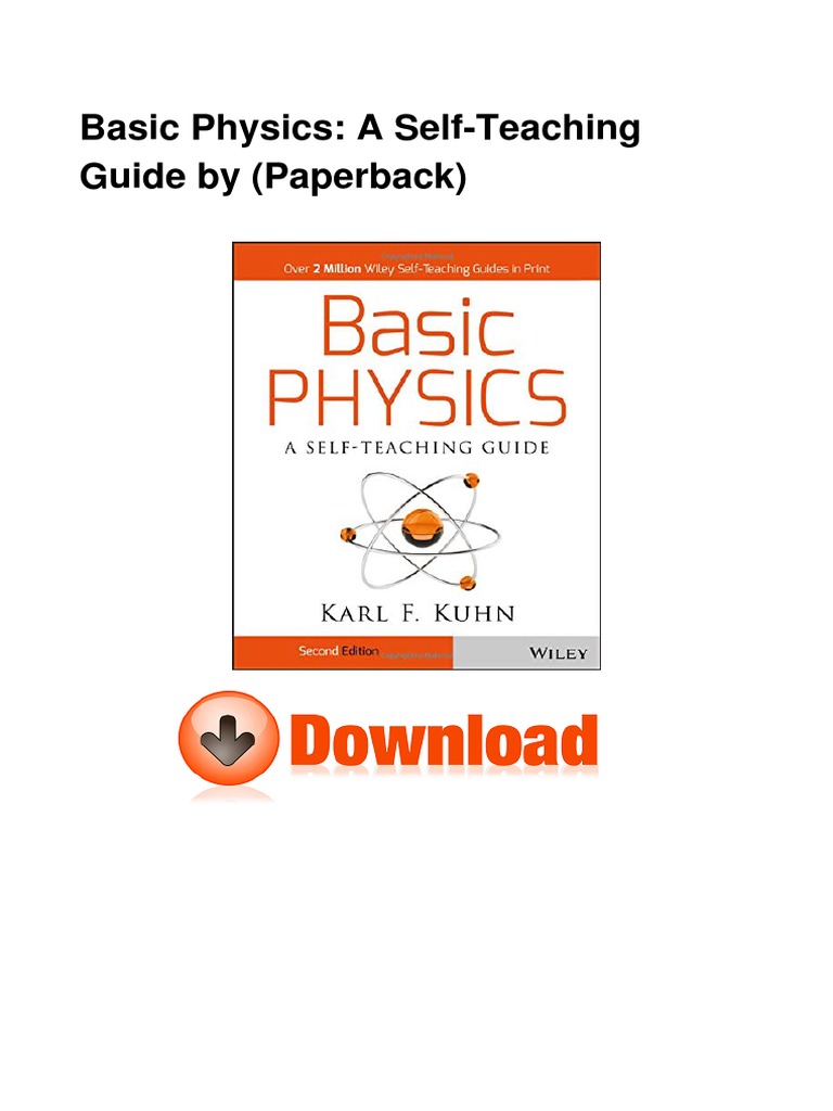 Basic Physics A Self-Teaching Guide by P PDF | PDF