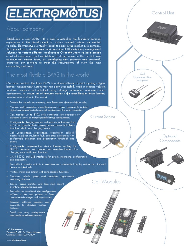 Emus BMS | PDF | Electrical Engineering | Computer Engineering