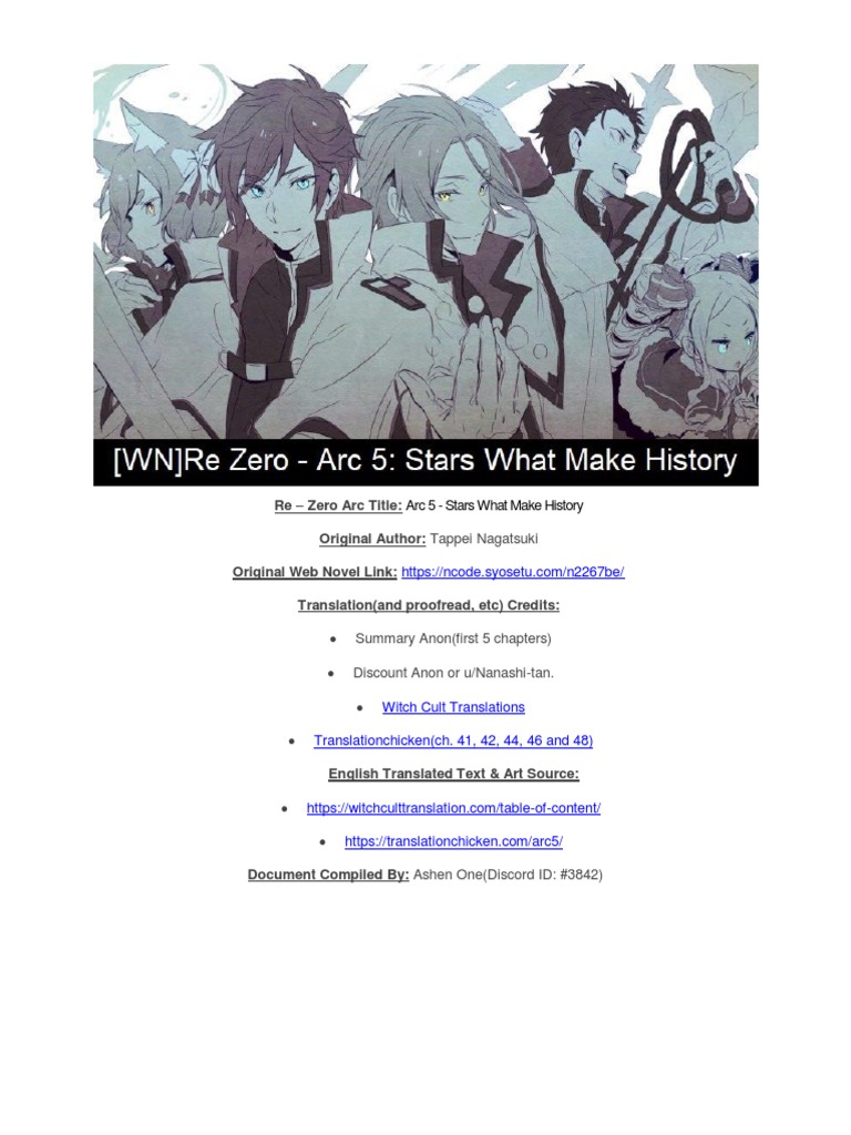 Re Zero Arc 5 Full | PDF | Nature